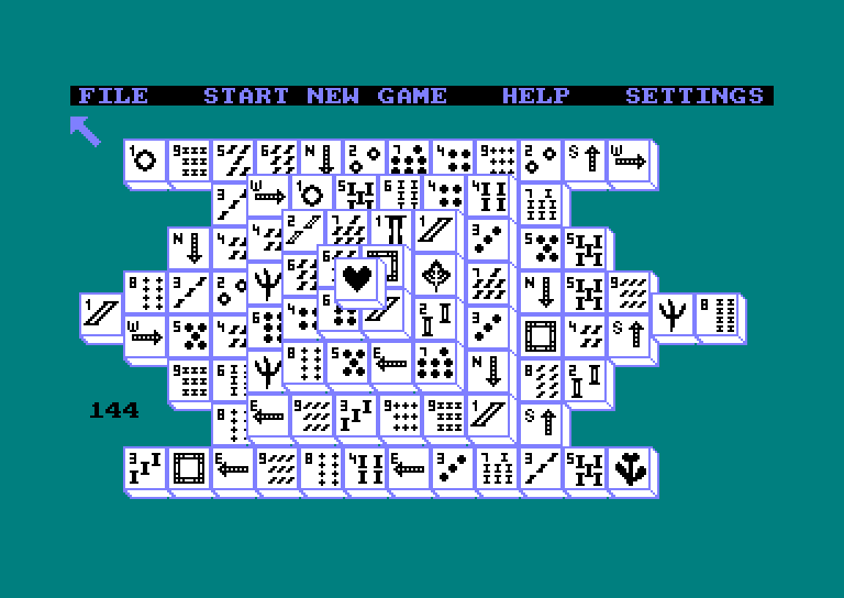 Shanghai (1988)(Activision) - ROMs Amstrad CPC - Amstrad CPC - Games ...